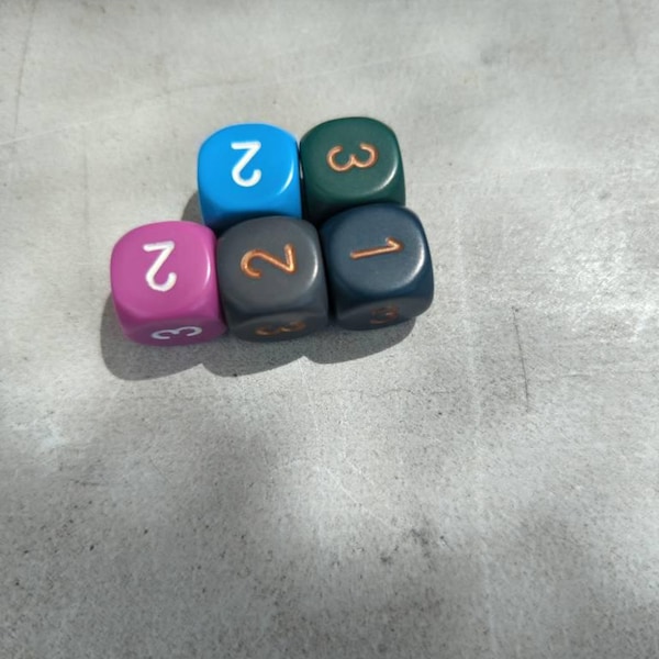 D16 (sixteen Sided) Dice Opaque Die Tabletop Gaming RPG Roleplay CCG ...