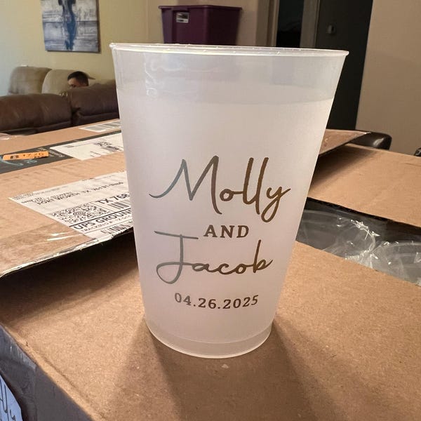 Custom Printed Styrofoam Cups, Foam Cups, Personalized Party Cups ...