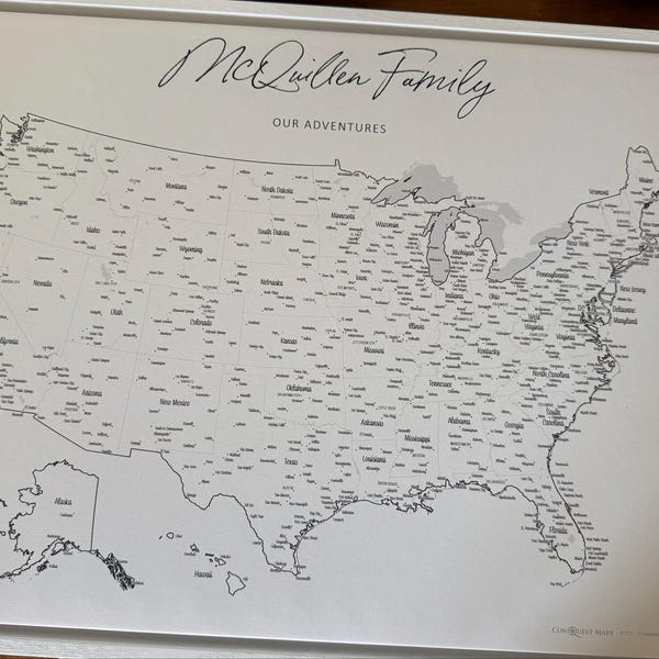 Push Pin Mini World Travel Map - Countries Labeled - Personalizable ...