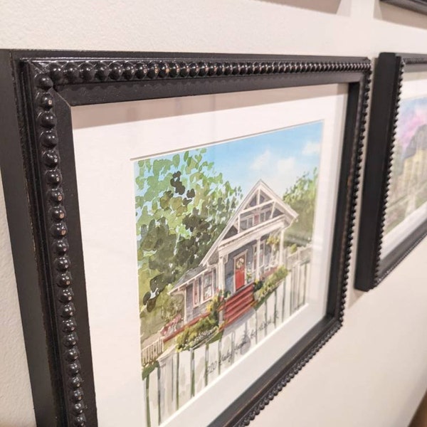 Vintage Color of Your Choice - in 1x1 Bumpy Style - Choose Your Frame ...