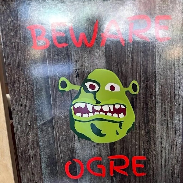 Shrek Party Signage Digital Downloads - Instant Printable Decorations ...
