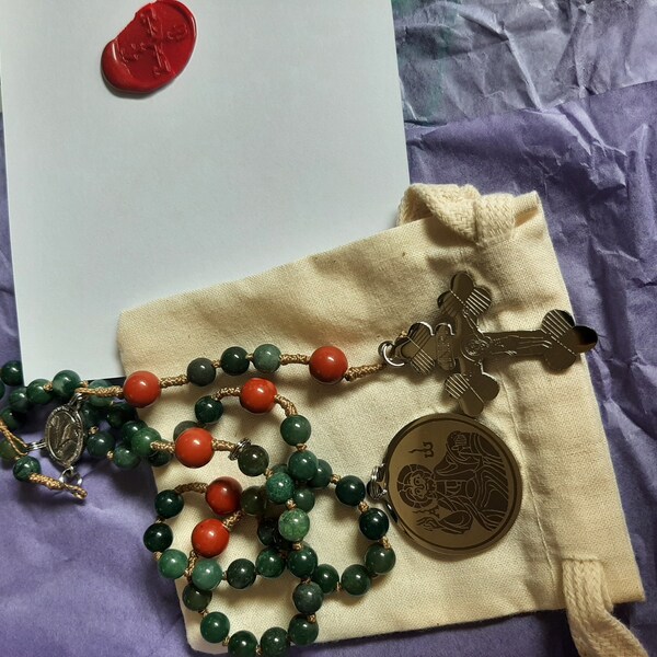 Stations of the Cross, Etched in Stainess Steel on Chain Unique Design ...