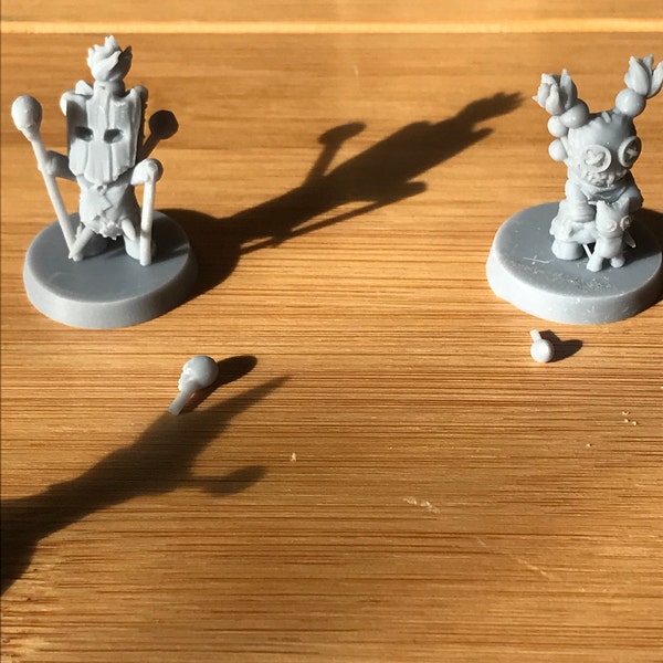 Voodoo Dolls (5-pack) Models for Dungeons and Dragons | Pathfinder - Etsy