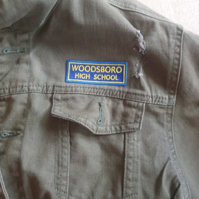 Woodsboro High School Sign Embroidered Patch. Horror Movie - Etsy