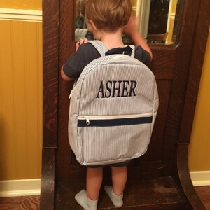 Backpack Personalized Backpack for Toddlers, Ring Bearer Gift, Flower ...