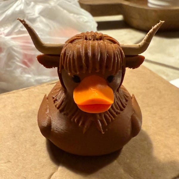 Medusa Duck: 3D Printed Jeep Dash Accessory - Etsy
