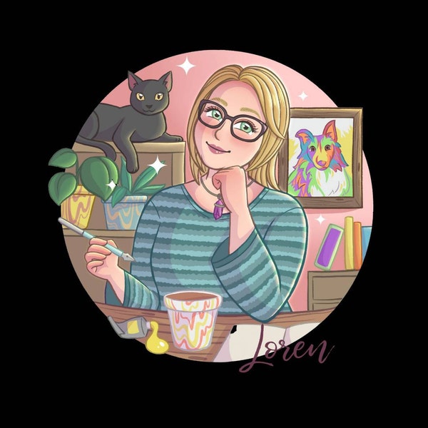 Custom Cartoon Logo, Social Media Profile Picture, Online Shop Mascot ...