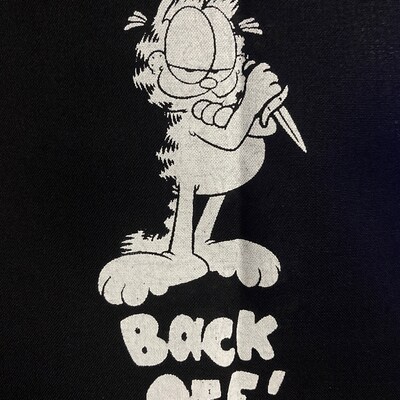 BACK OFF PATCH Sure Why Not Use This Amusing Cartoon Cat as an Icon for ...