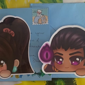 Reyna Valorant Sticker / Valorant Chibi Vinyl Sticker / Valorant Agent ...