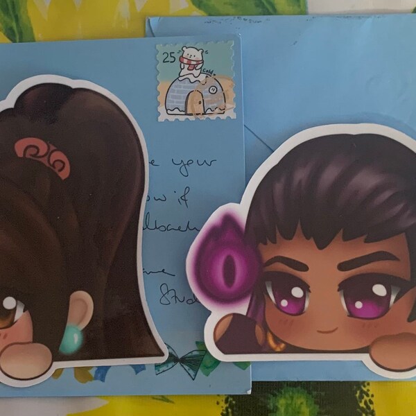 Reyna Valorant Sticker / Valorant Chibi Vinyl Sticker / Valorant Agent ...