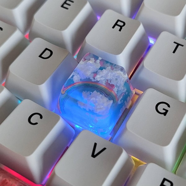 Transparent Jelly Keycaps Set, Mechanical Keyboard Keycaps Set, Crystal ...