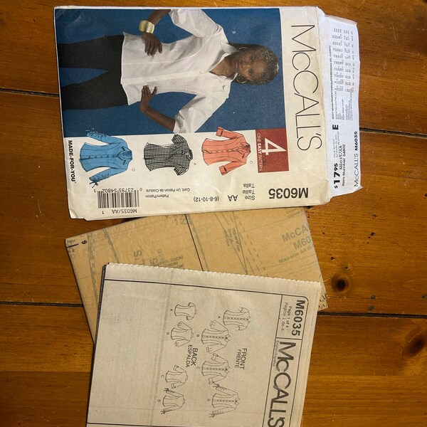 New Look 6216 Sewing Pattern for Misses Easy Knit Tops and Drawstring ...