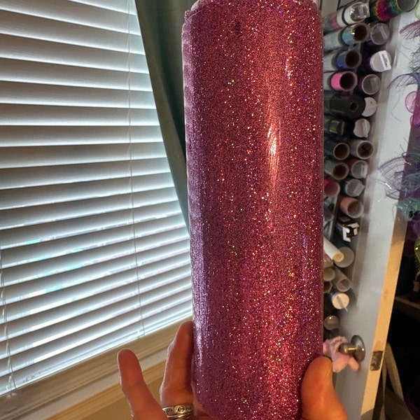 RASPBERRY PINK Holographic Fine Glitter. Holographic Polyester Glitter ...