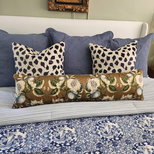 Thibaut Mini Sun in Sky Blue and Green, Thibaut Pillow Cover Devon by ...