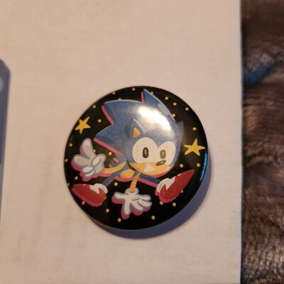 Sonic Character Buttons 1.5 Inch - Etsy