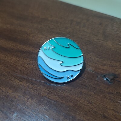 Pastel Gay Planet Enamel Pin Mlm Queer Man Subtle Pride Flag Lgbtq Gift ...