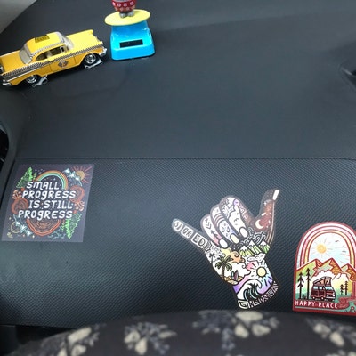 STOKED // Weatherproof Outdoor Sticker // Vinyl 4 Nature, Exploring ...