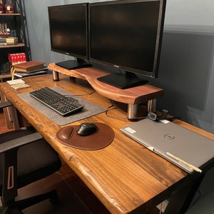 Computer Monitor Stand Monitor Riser Computer Stand Custom - Etsy