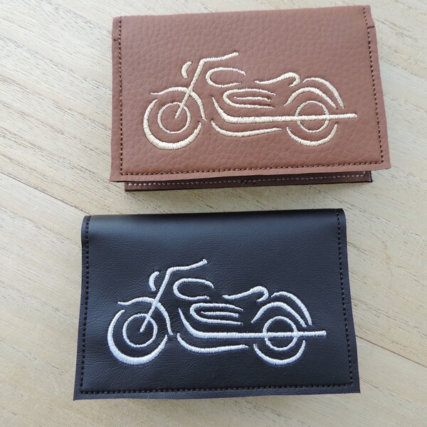 ITH Motorcycle Credit Card Holder, Motorcycle Wallet, Motorcycle Credit ...