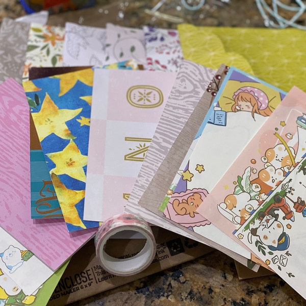 Handmade Pen Pal Kit | Cute Stationery Set | Letter Writing Set | Gift ...