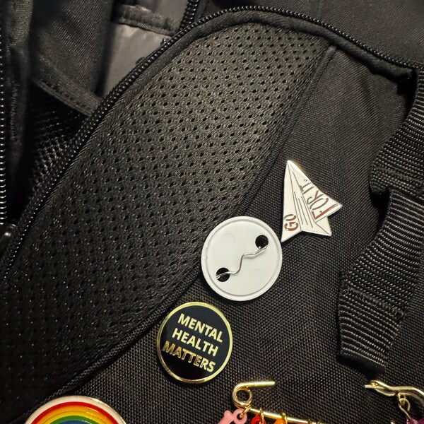 Fresno Nightcrawler Cryptid Pin | 1.25-inch Button | Choose Your Pride ...