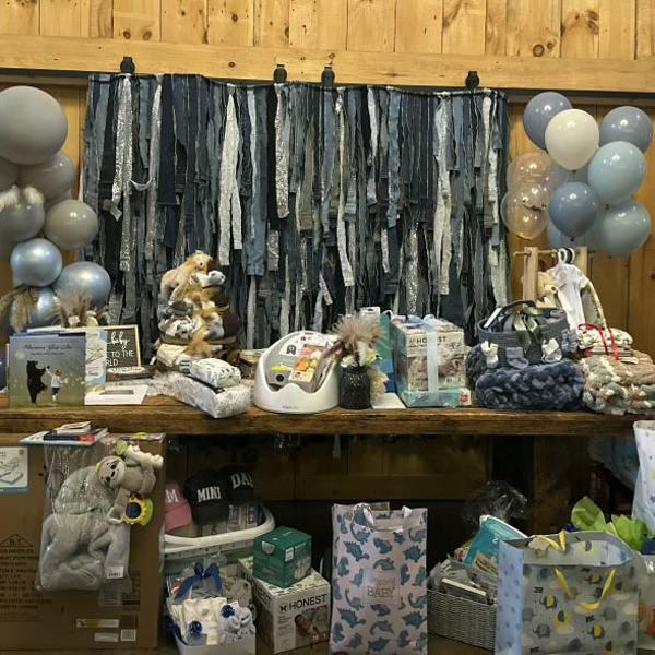 Denim and Diamonds Party Backdrop: Handmade Fringe Wall Decor, Fringe ...