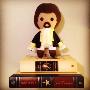 Alexander Hamilton Fleece Plush Doll - Etsy
