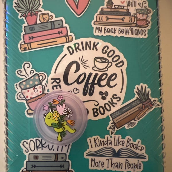 Book Lovers Sticker Bundle/stickers/journaling/book Lovers Book and ...