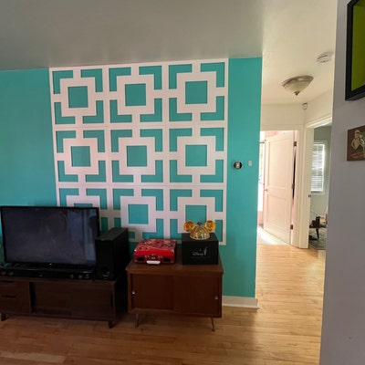 Triangles PVC & Mirror Wall Panels, 3D Wall Art, Triangle Wall Decor ...