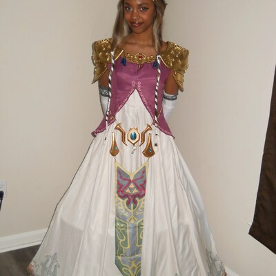 Princess Zelda Cosplay Twilight Princess Zelda Armor Pauldrons Belt ...