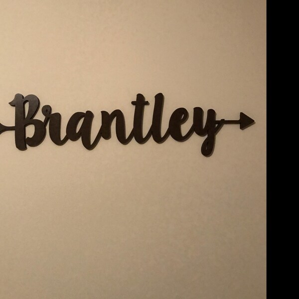 Kids Name Cut-out Sign With Arrow - Etsy