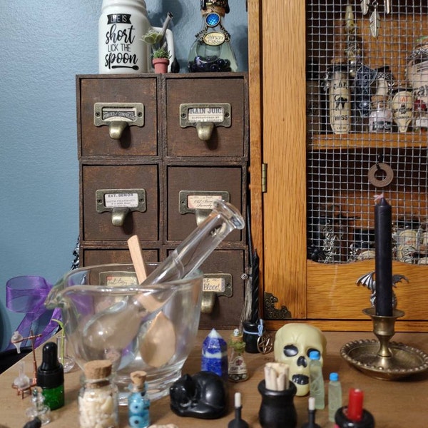 Handmade Miniature Ravens, Mini Set of 2 or 3 Halloween Crows, Style 1 ...