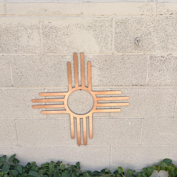 Metal Zia Sign - Wall Hanging - New Mexico - New Mexico Art - Etsy
