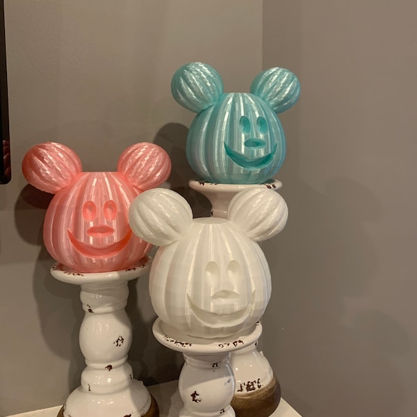 Mickey Pumpkins! 3D Printed Mickey Pumpkins | Disney Halloween ...