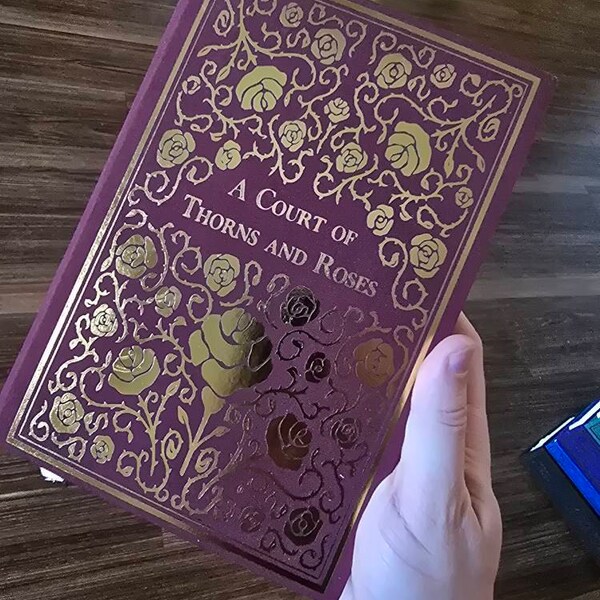 ACOTAR FULL SET- Multi Colored! Rebound Hardcover L Handmade Special ...