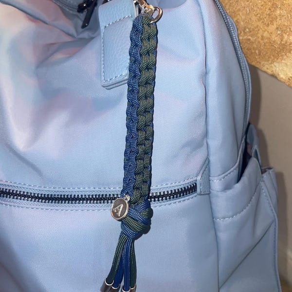 Custom Made Paracord Rope Keychain/bag Charm - Etsy