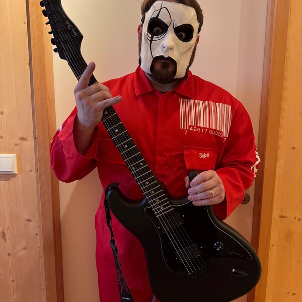 Slipknot Barcode SVG for IRON ON Halloween Costume Jumpsuit - Etsy