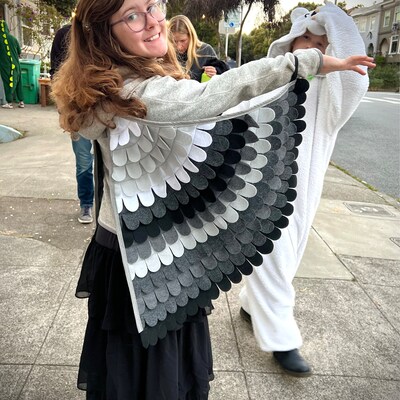 Phoenix Costume Set Wing and Mask / Firebird Costume / Soft Flappable ...