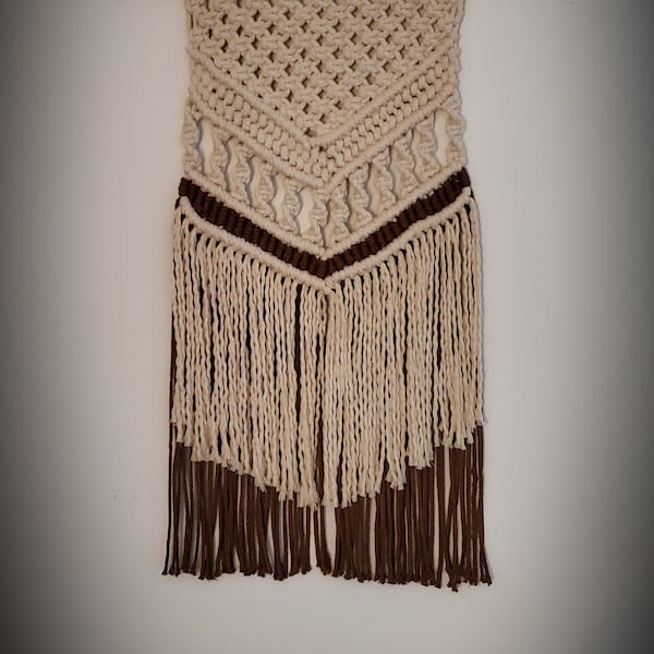 Macrame PATTERN - Written PDF and Knot Guide - Diy Macrame Wall Hanging ...