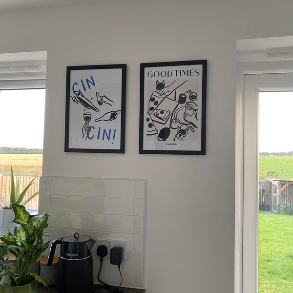 Trendy Cin Cin Poster, Ink Bleed Style, Cheers Print, Wine Print, Wine ... Trendy Cin Cin Poster, Ink Bleed Style, Cheers Print, Wine Print, Wine ...