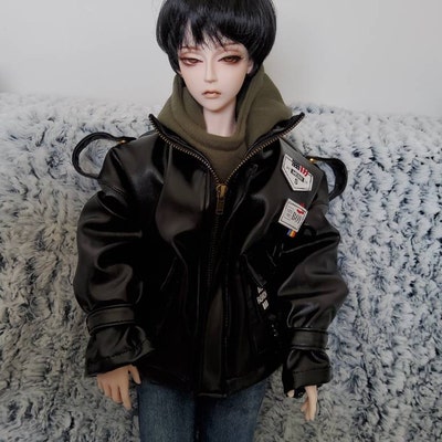 BJD Pilot Jacket Customised 1/3 SD13 SD17 70cm PU Leather - Etsy