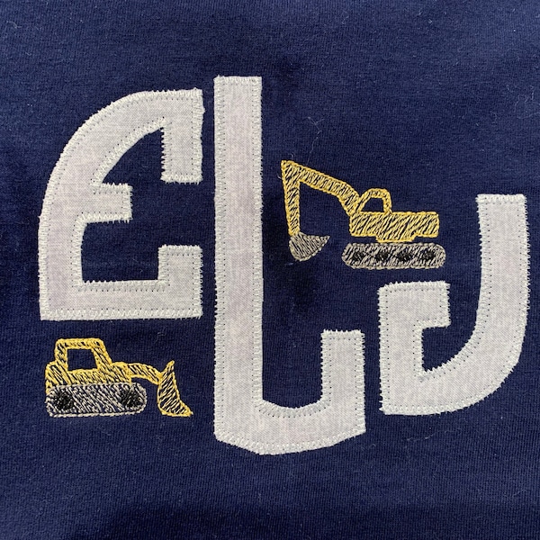 Build Your Own Construction Vehicles Set Embroidery Design - Etsy