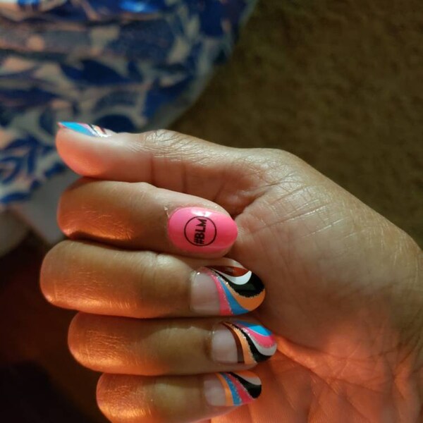 SYMBOL Nail Decals "black Lives Matter #BLM Fist Protest" Nail Art Set ...