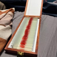 Dexter Blood Slide Box Mahogany - Etsy Australia