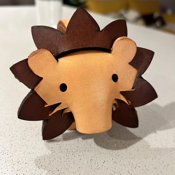 Handmade Leather Lion(male&female) Pattern-pdf File-leather Craft Pdf ...