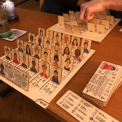 Who's She Wooden Board Game About Amazing Women's Stories English ...