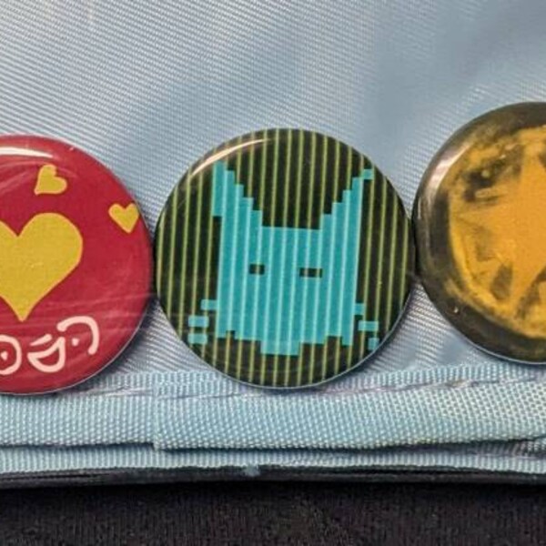 Stray Badge Buttons 1.25" - Etsy