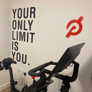 Peloton Wall Logo Large - Etsy