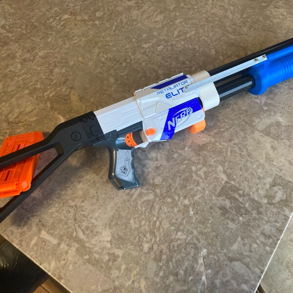 Nerf Retaliator Recon Benali Pump Grip by Eh - Etsy