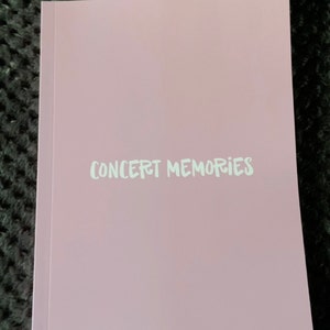 Concert Diary for 70 Shows the Originals VOLUME 3: Concert - Etsy